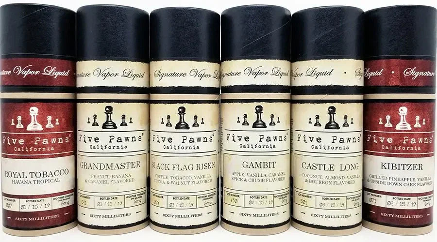 5 Pawns and collective– Straight Fire Vaporium