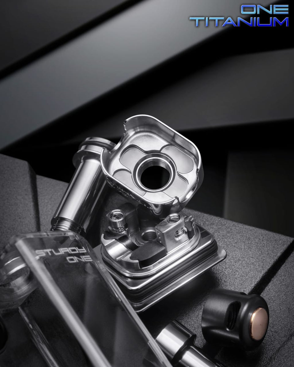 SturdyONE Titanium RBA (Dot/Boro Compatible) | Straight Fire Vaporium