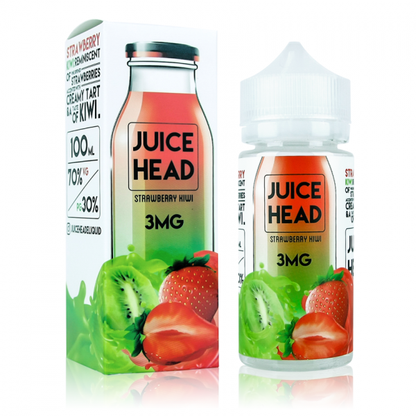Juice Head 100ml Strawberry Kiwi | Straight Fire Vaporium